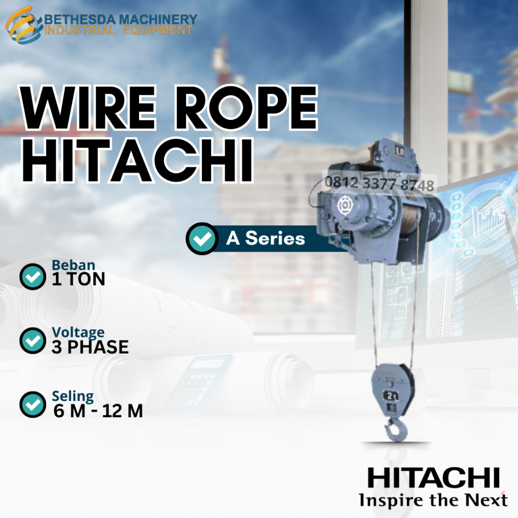 Jual Wire Rope Hitachi 1 Ton A Series 1AM6